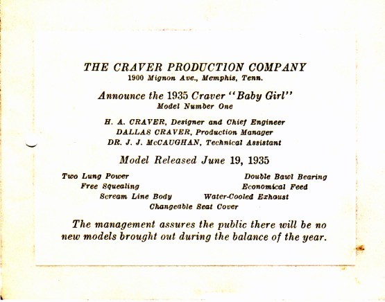 Memphis Flyer | The Craver Family’s Unusual Birth Announcement