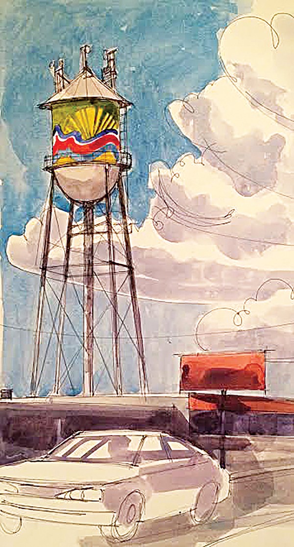 Memphis Flyer | New Design Plan for Broad Avenue Water Tower