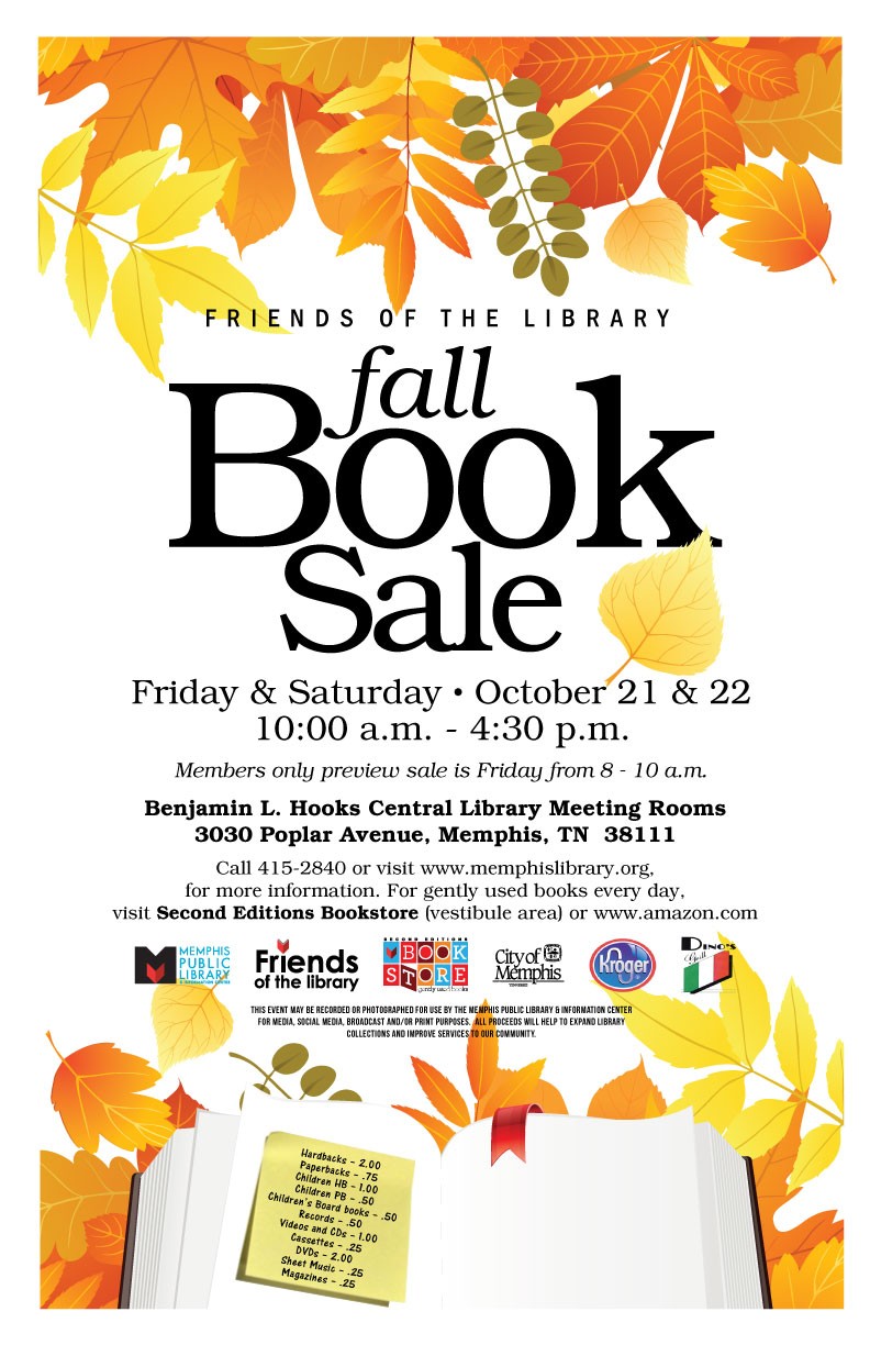 Memphis Flyer | Friends of the Library Fall Book Sale