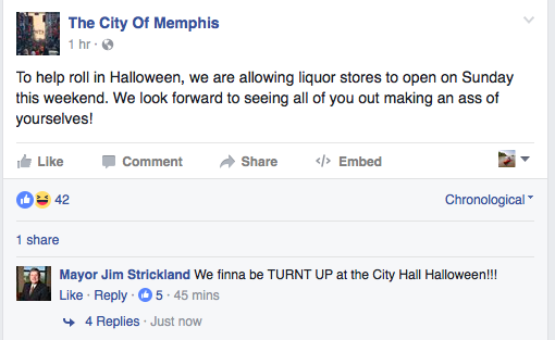 Memphis Flyer | Parody Facebook Accounts for City, Mayor Delight and ...