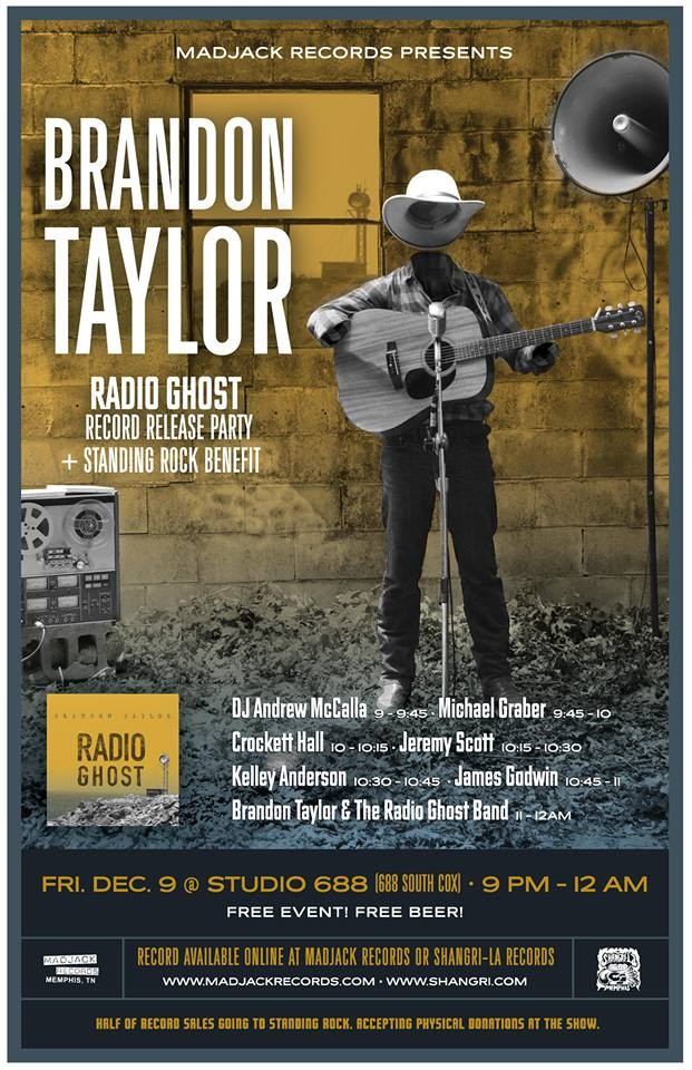 Memphis Flyer | Brandon Taylor’s “Radio Ghost” Record Release Show