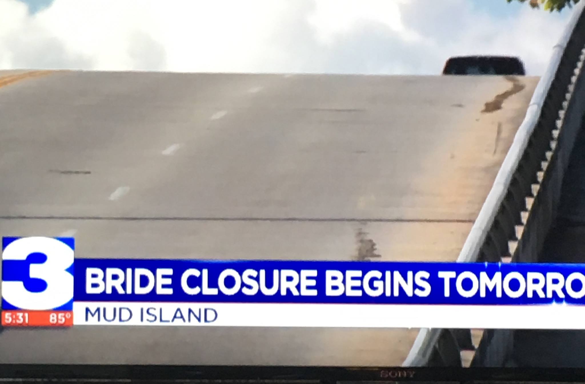 Memphis Flyer | “Bride Closure Begins Tomorrow,” WREG Reports
